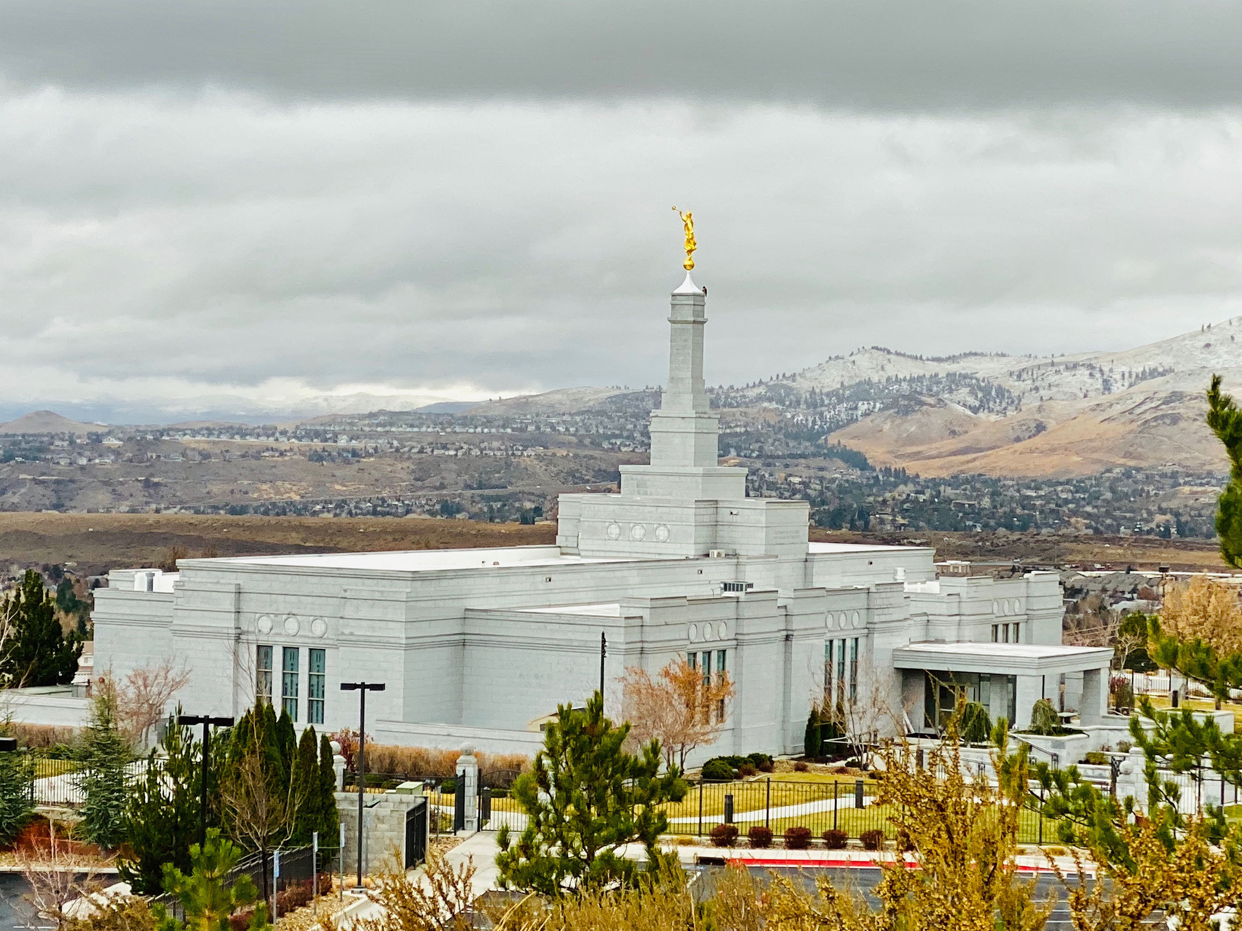 Reno temple summer